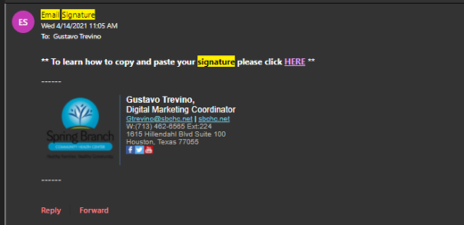 Approved SBCHC Signatures - Spring Branch Community Health Center
